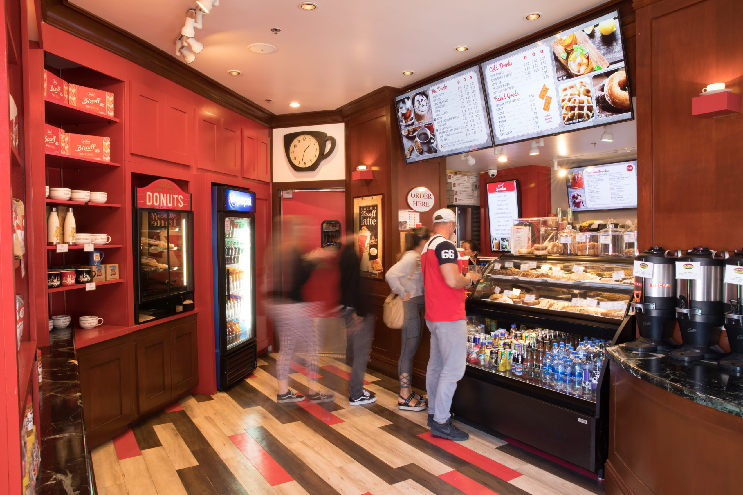 Biscoff Coffee Corner - PIER 39 on Fisherman's Wharf